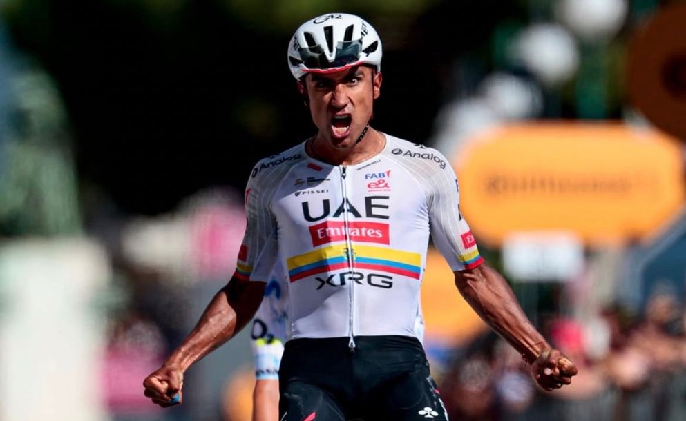 ¡Imparable! Jhonatan Narváez gana la etapa 11 del Giro de Italia 2026 ...